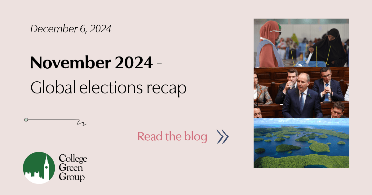 November 2024 – Global elections recap - College Green Group