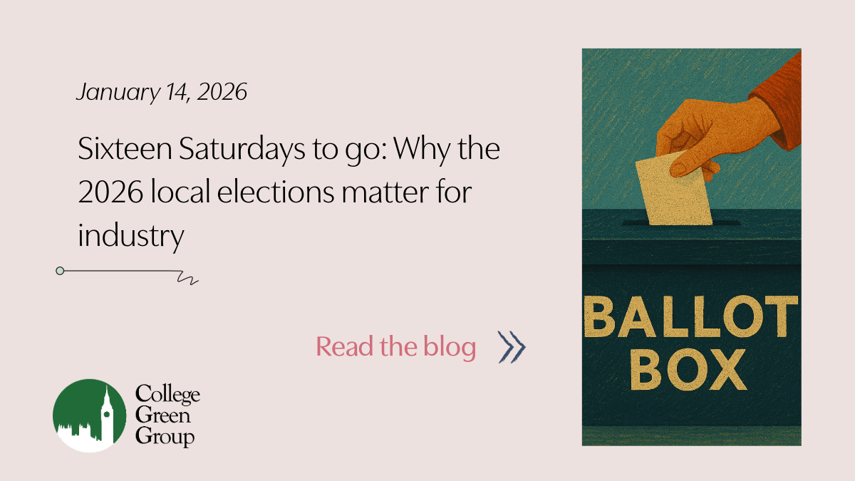 Sixteen Saturdays to go: Why the 2026 local elections matter for ...